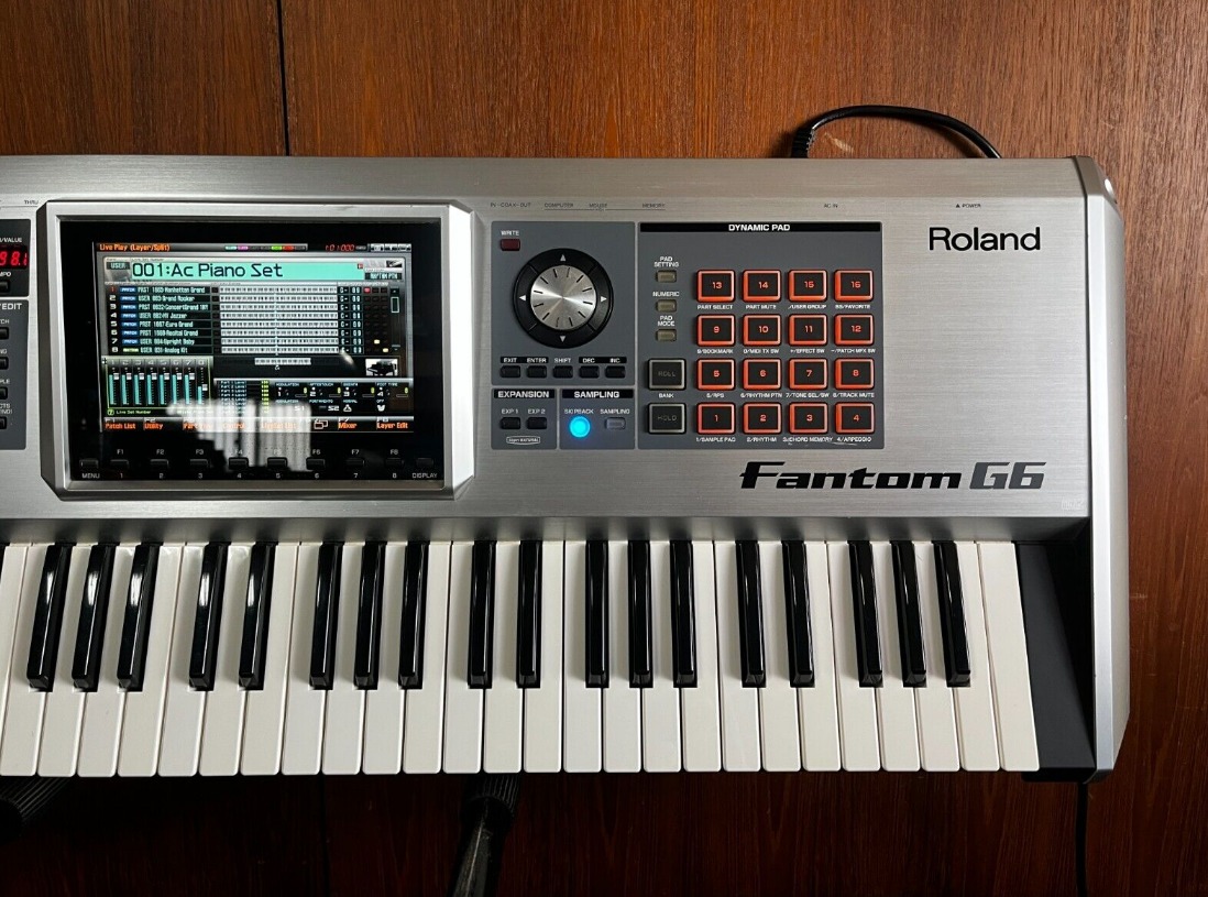 Roland Fantom G6 Music תחנת עב למכירה בכורזים 3225 שח | כלי נגינה ...