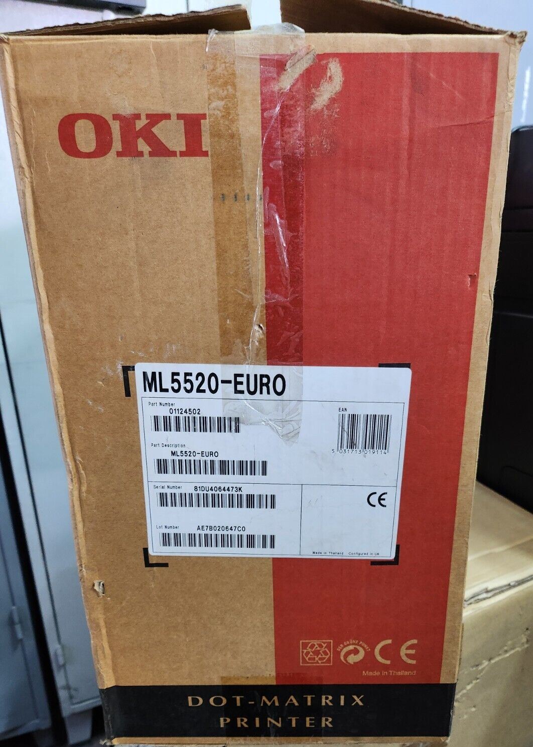 OKI Microline 5520 למכירה בראשון לציון 6000 שח | מחשבים וציוד נלווה ...
