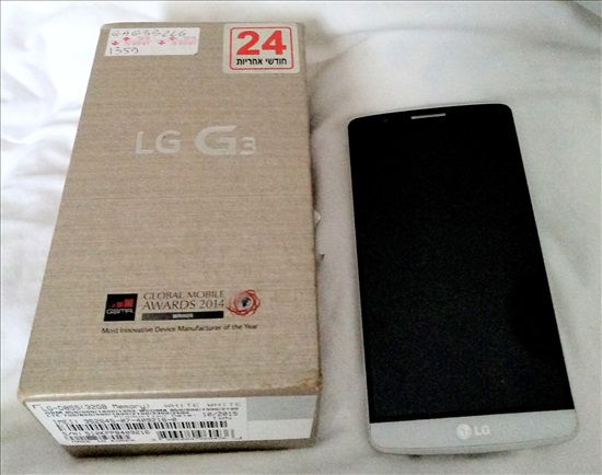 LG G3 D855 32GB עם בטריה חדשה למכירה בתל אביב יפו 400 שח | סלולרי ...